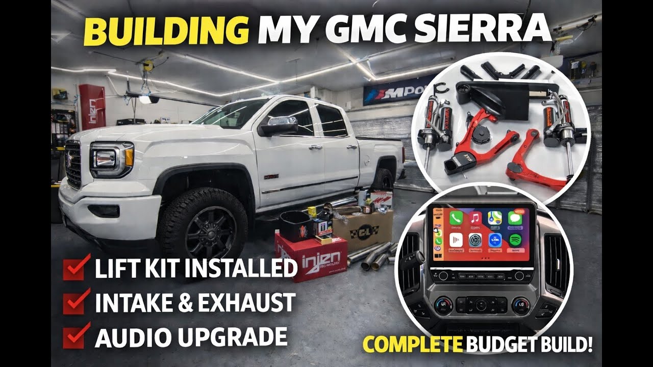 2015 GMC Sierra Build. Performance Upgrades & More! - YouTube