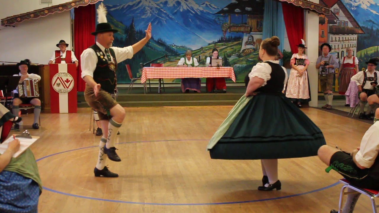 Fred Volland and Katie Muir - 7th West Bezirksfest Einzelpreisplattln ...