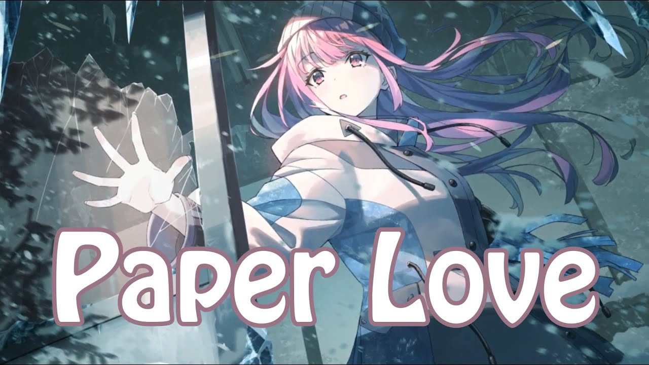 Nightcore – Paper love - (Allie X & Alan Walker) - (Lyrics) - YouTube