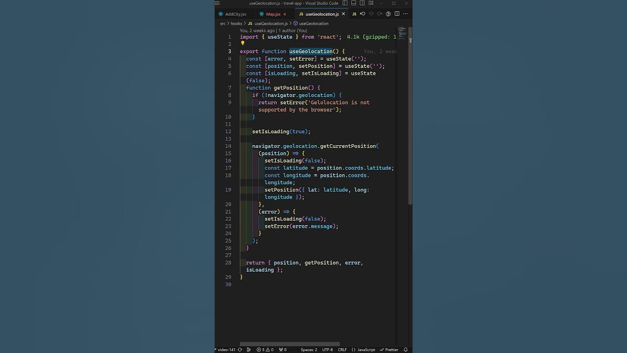 Get User Current Location Using Navigator In Browser In React App React18 Leelawebdev React