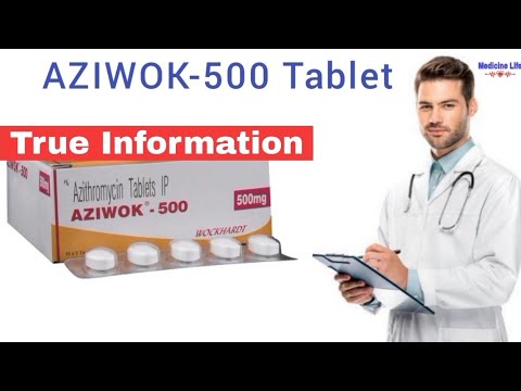 Aziwok 500 mg tablet use, review in hindi | uses | dose | benefits ...