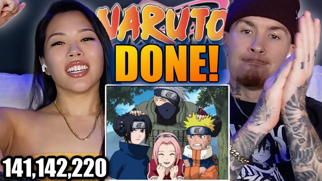 WE FINALLY FINISHED NARUTO! | Naruto Reaction Ep 141,142 & 220 - YouTube