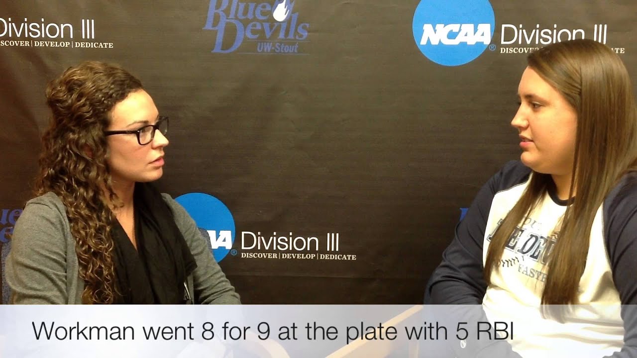 Taylor Workman, UW-Stout Athlete of the Week #30 - YouTube