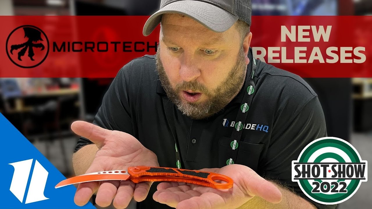 New Knives From MICROTECH | SHOT Show 2022 - YouTube