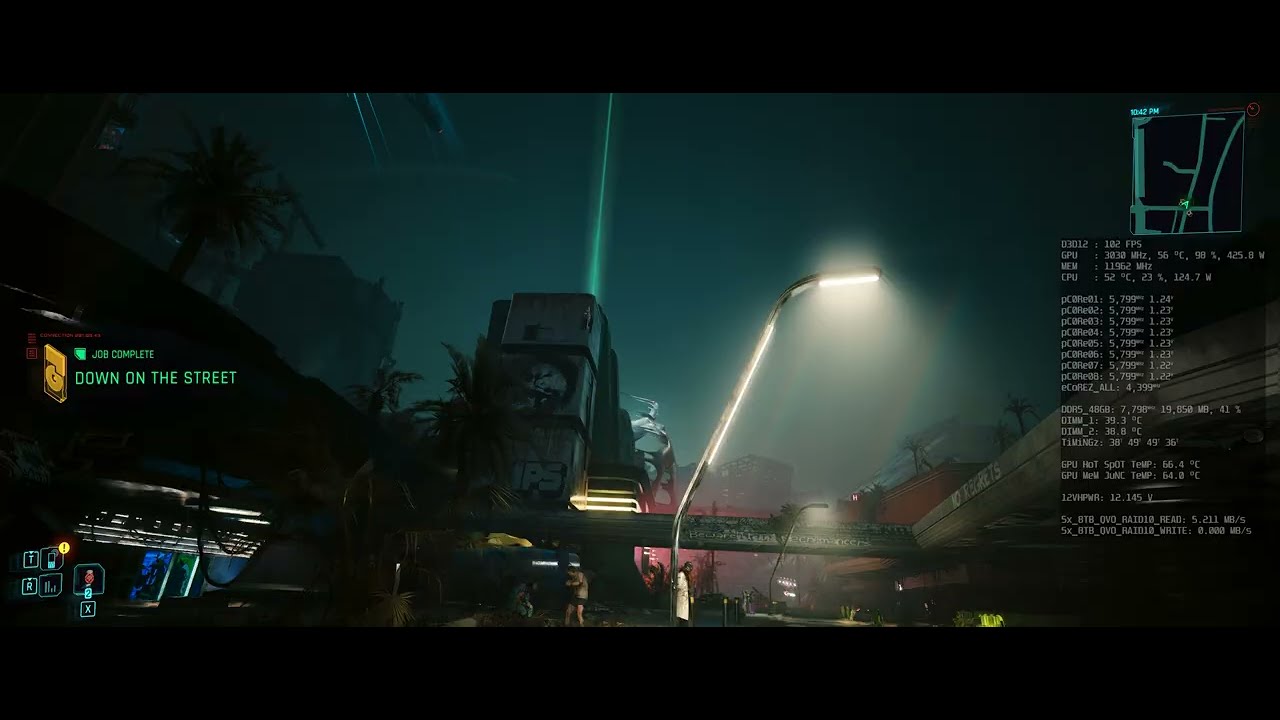 Cyberpunk 2077 / 3840x1600 / Testing Gaming Performance of x5 8TB QVO ...