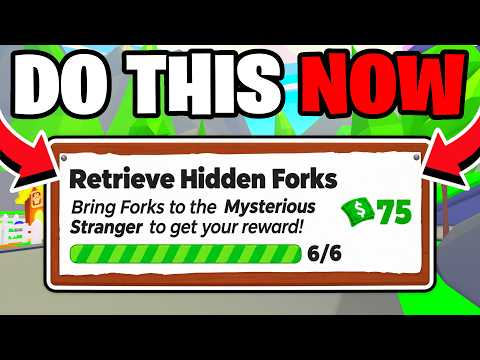 How To FIND ALL 6 HIDDEN FORKS in Adopt Me! Roblox