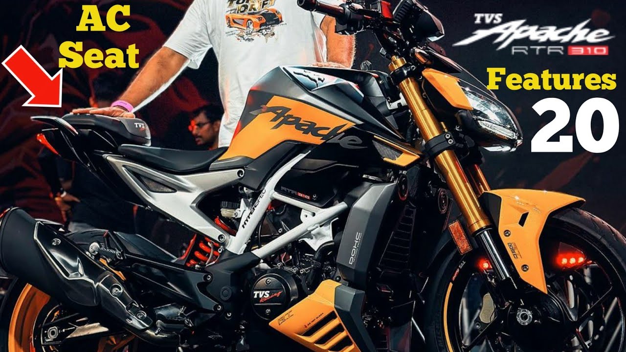 Tvs Apache RTR 310 💥 Top 20 Features You Should Know About | 150 KMPH| Dynamic Kit & Dynamic Pro ...