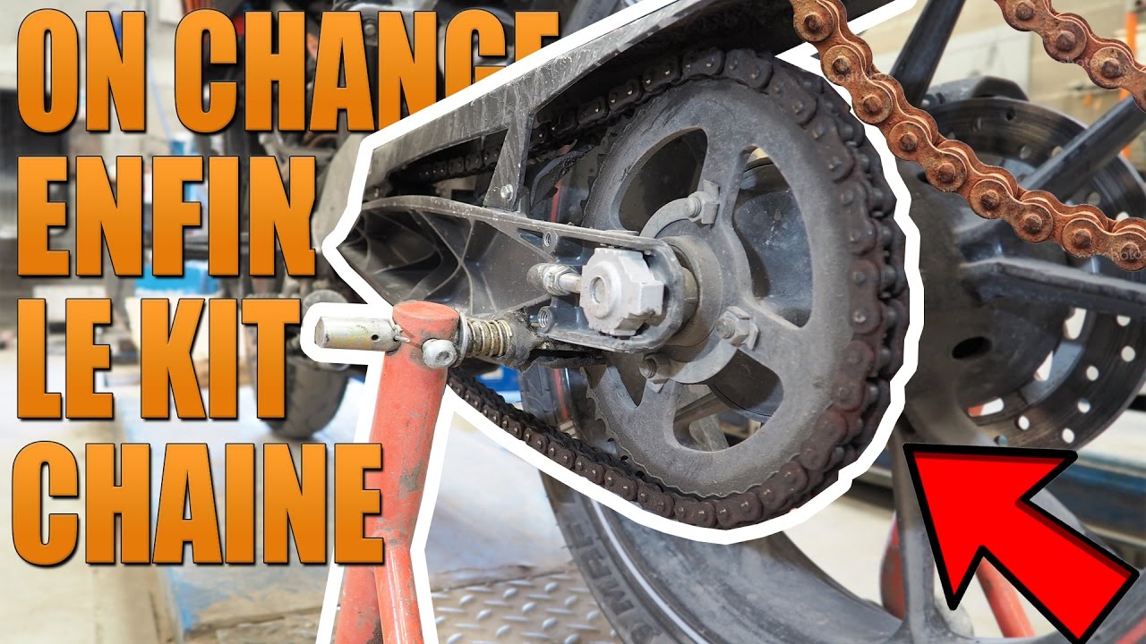 ON CHANGE LE KIT CHAINE ! | Mécanique à l'ancienne | Duke 125 - YouTube