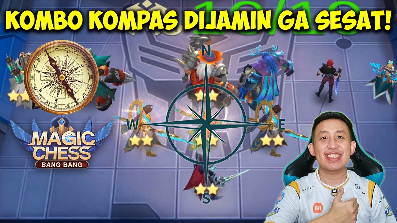 KOMBO KOMPAS 4 ARAH MATA ANGIN! BEGINI CARANYA!! | Magic Chess Indonesia - YouTube