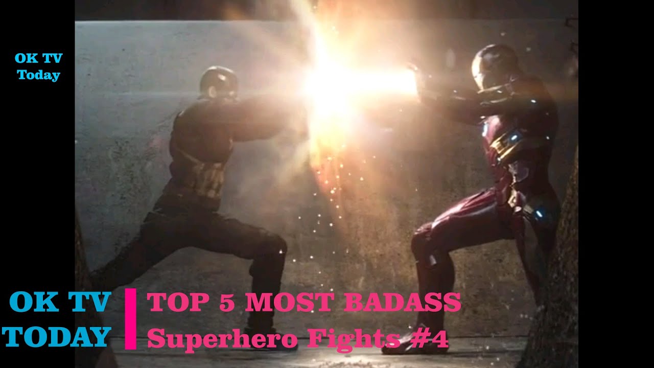 Top 5 Most Badass Superhero Moments #4 (Bonus fight scene) - YouTube