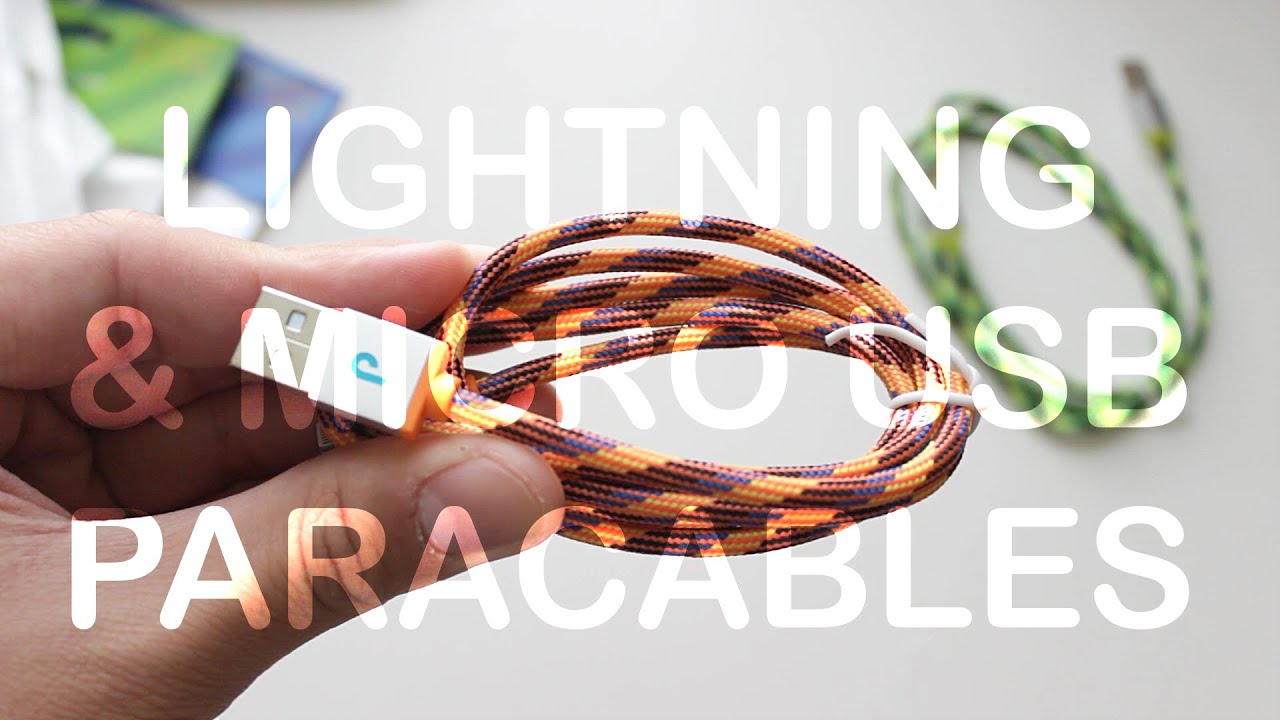 In need of some cable upgrades? - Lightning and Micro USB Cables from ...