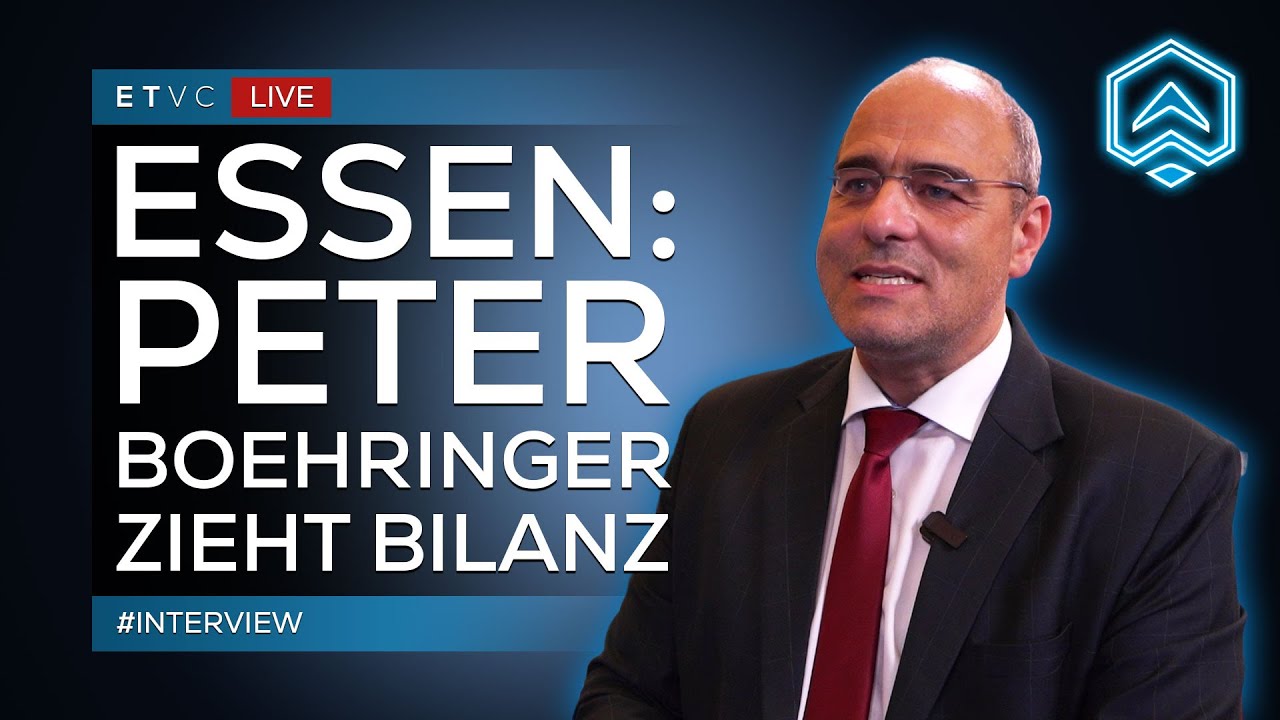 PETER BOEHRINGER fasst 1. TAG von #ESSEN zusammen | #INTERVIEW - YouTube
