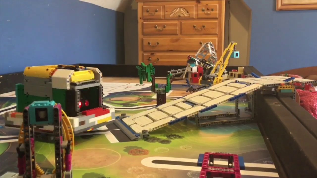 FLL 2020 City Shaper — Bridge 50pts - YouTube