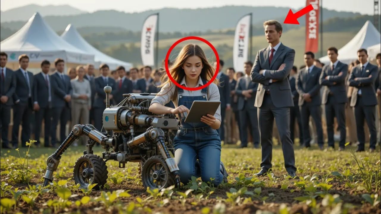CEO Challenges Farmer’s Daughter to Code a Robot —He Freezes When He ...