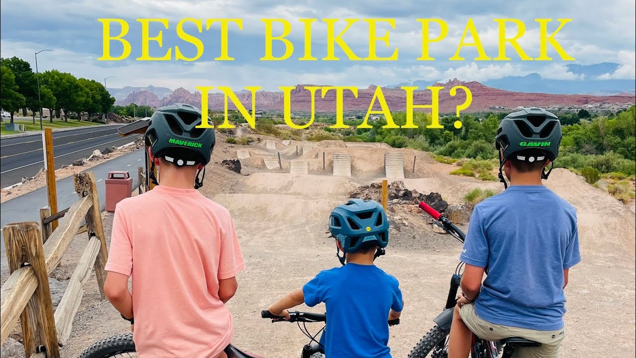 Snake Hollow bike park in St. George Utah! Ride and review! - YouTube