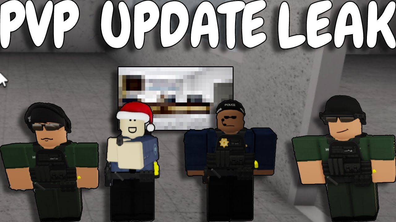 PVP UPDATE LEAK!! Roblox Police Raid Simulator - YouTube