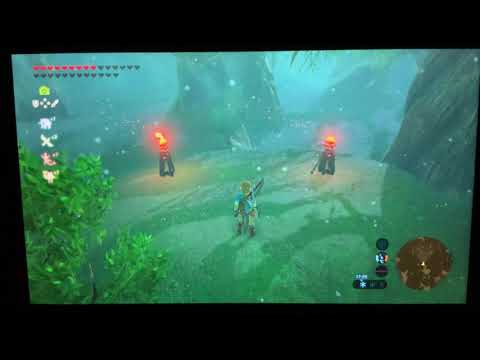 Zelda BOTW Comment traverser les bois perdus - YouTube