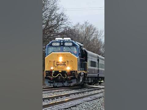 CSX 9969 leads W003 - YouTube