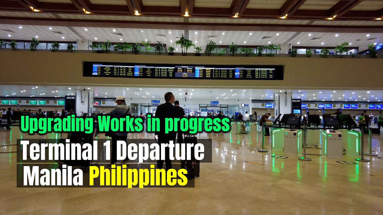 NAIA Terminal 1 is Changing! Upgrades in Progress ️ - YouTube