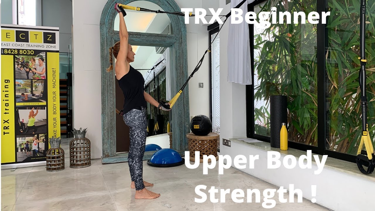 TRX Upper Body Workout Beginner - YouTube