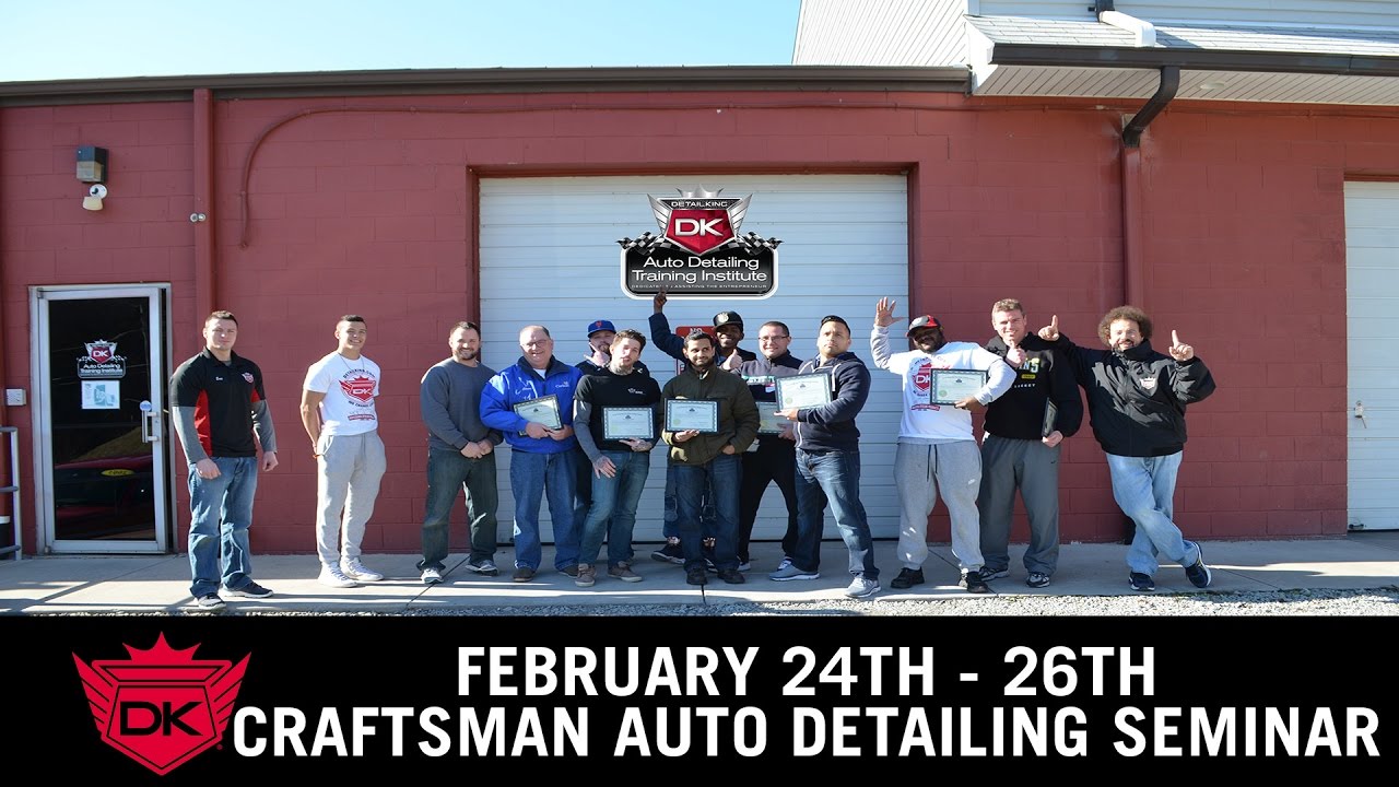 Craftsman Auto Detailing Seminar - February 24th - 26th - YouTube