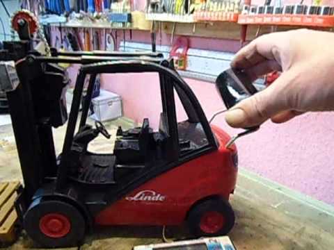 Gabelstapler - Umbau von Linde - YouTube