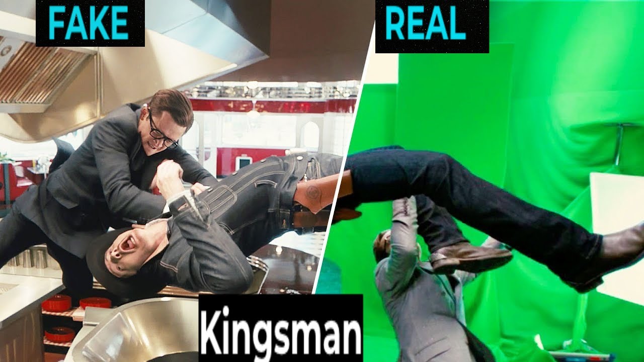 Kingsman: The Golden Circle "Fight Over Briefcase" - VFX Breakdown ...