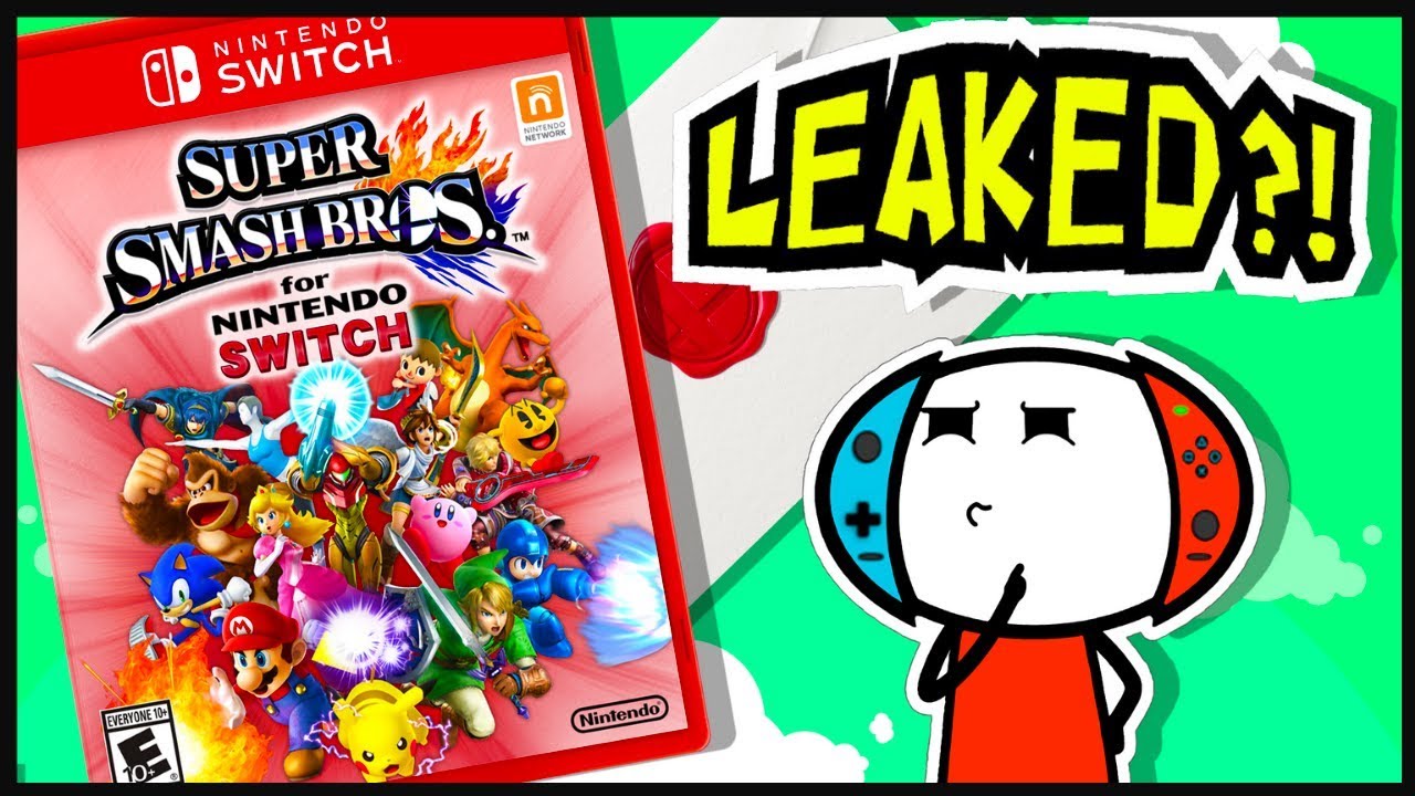 Next Smash Bros Ultimate Fighter LEAKED? | Nintendo Switch Leaks - YouTube