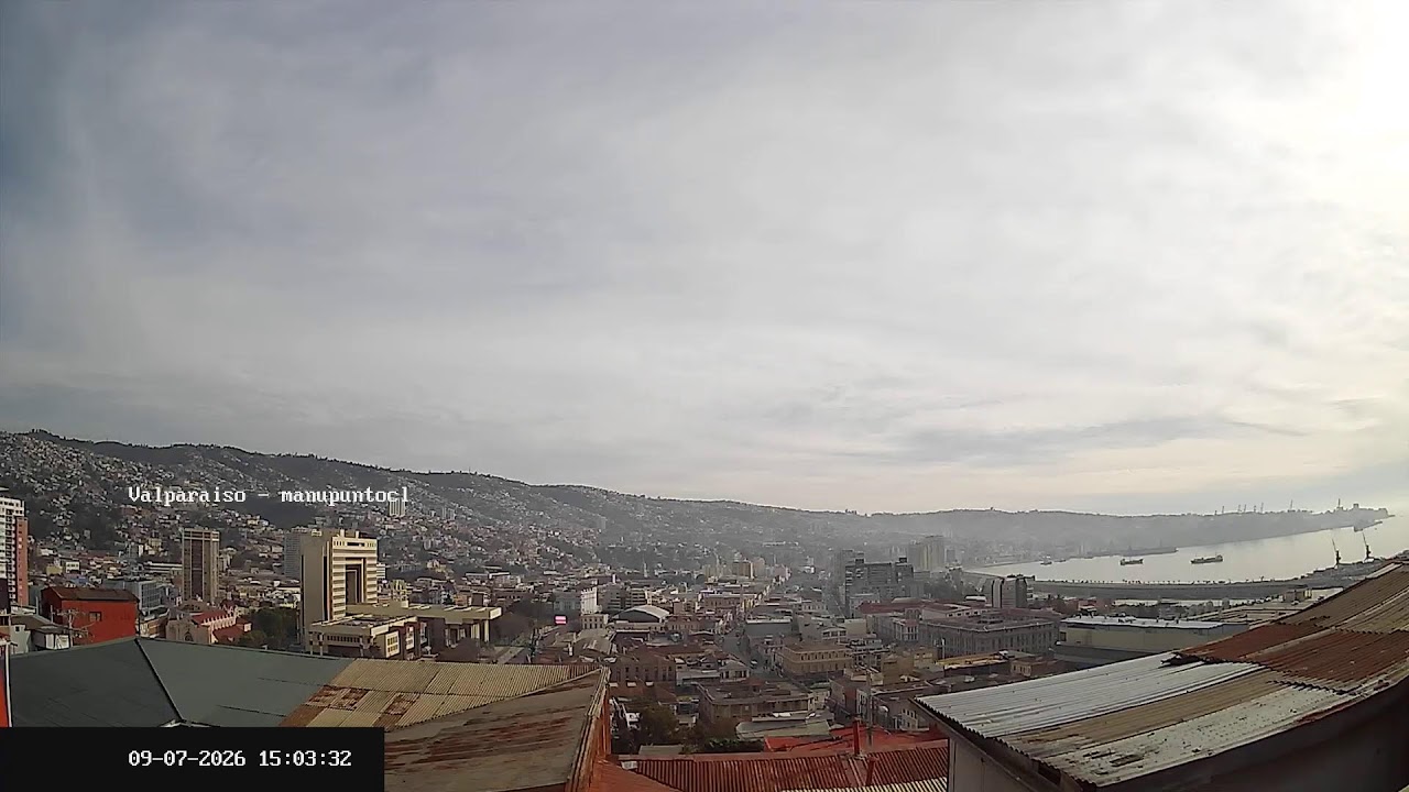 Valparaíso, Chile EN VIVO | LIVE CAM - YouTube