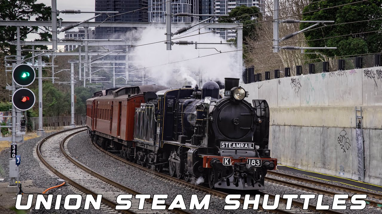 Steam returns to Mont Albert! (Steamrail Union Shuttles) | K183 & K190 ...