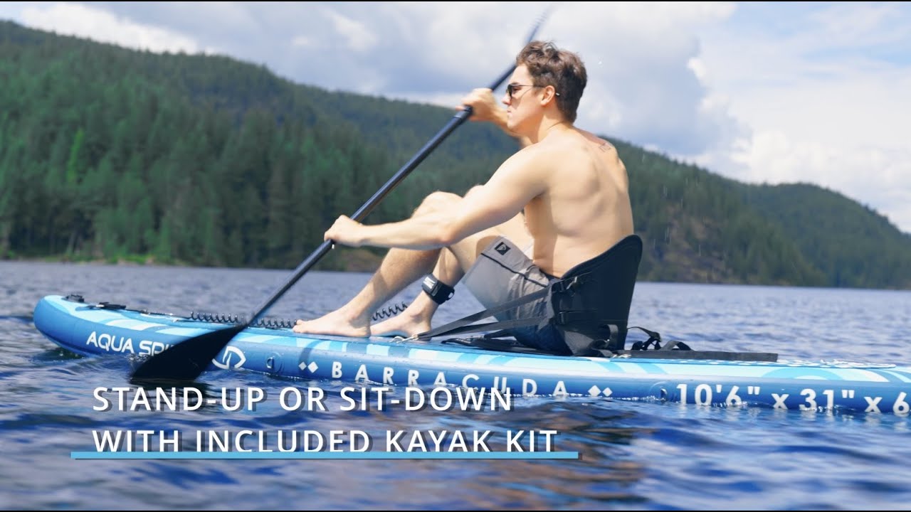 Aqua Spirit Barracuda iSUP 10'6 | Versatile Inflatable Stand Up Paddle ...