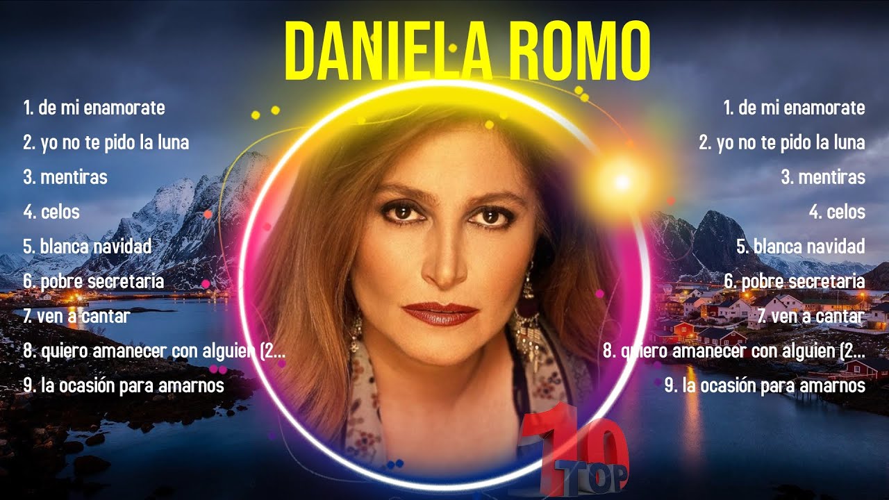 Las mejores canciones del álbum completo de Daniela Romo 2024 - YouTube