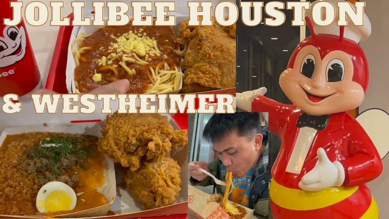 Langhap Sarap Jollibee Houston and Westheimer in Houston Texas - YouTube