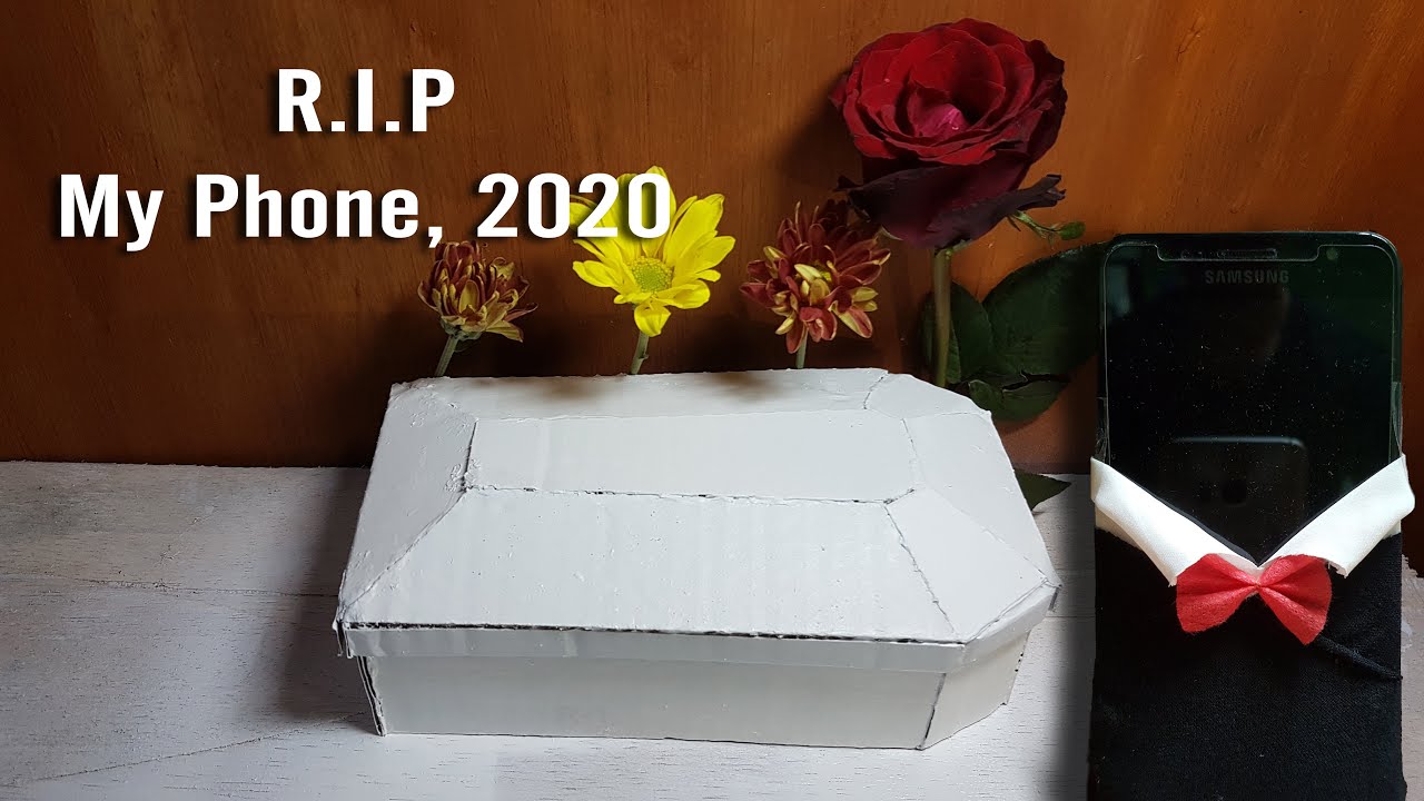 I Made A Phone Coffin for My Dead Phone - YouTube