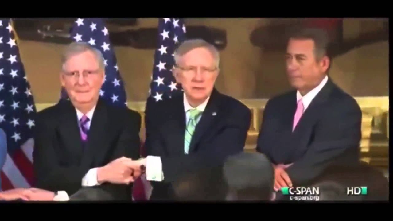 Congress Sings Kumbaya Together - YouTube