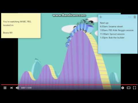 PBS Kids schedule: Roller coaster - YouTube