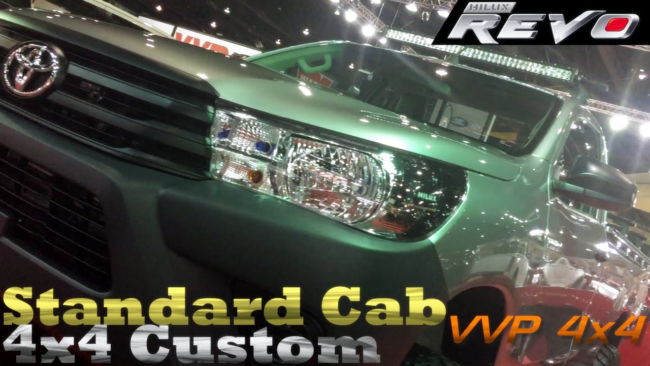 Toyota Hilux Revo | Standard Cab 4x4 Custom (VVP 4x4) - YouTube