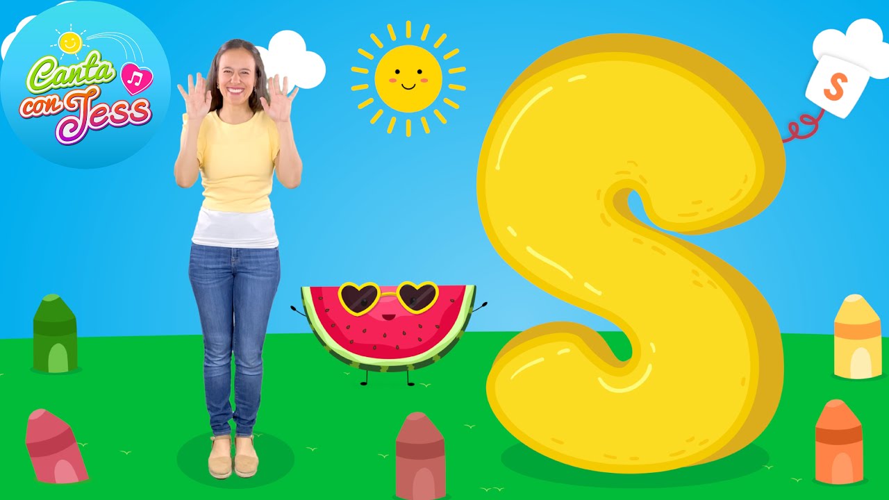 Letter S Song in Spanish - Letter Sounds by a Native Spanish Speaker ...