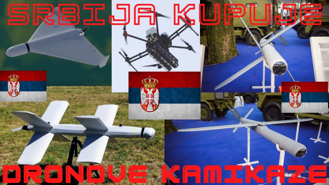 DRONOVI KAMIKAZE ZA VOJSKU SRBIJE | KAMIKAZE DRONES FOR THE ARMY OF ...