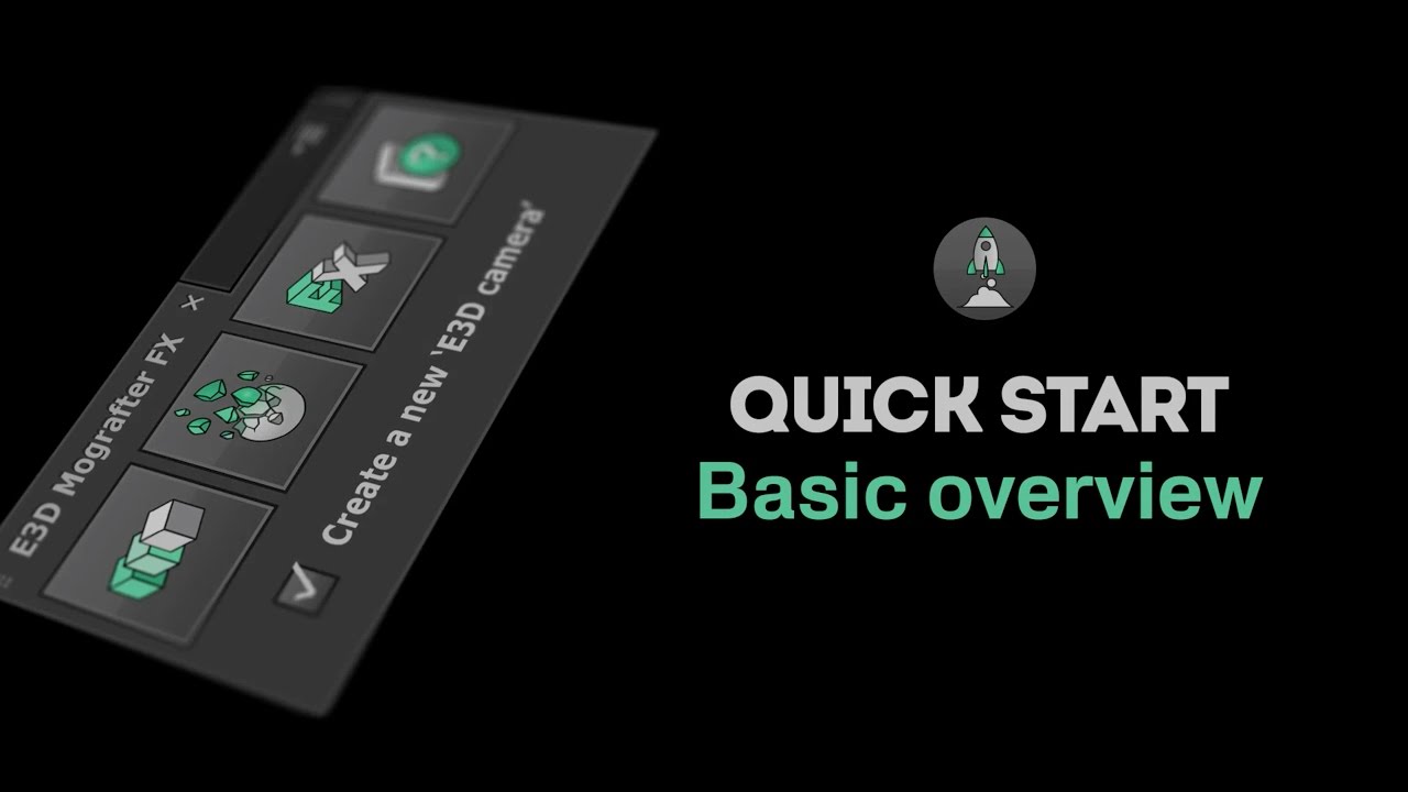 E3D Mografter FX Basic Overview - YouTube