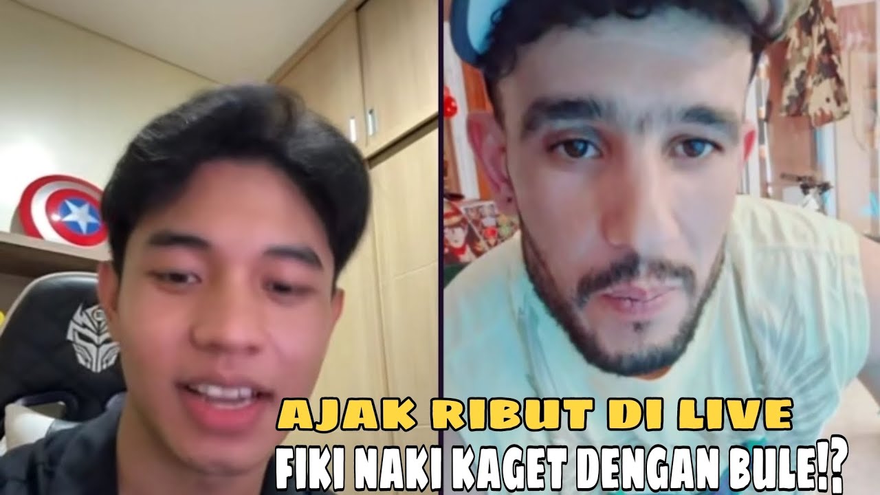 Fiki Naki Kaget Dengan Tingkah Bule Ini⁉️ - YouTube