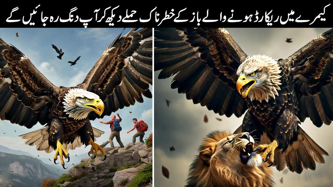 Most Deadliest Eagle Attacks Caught On Camera - Animals Valley - YouTube