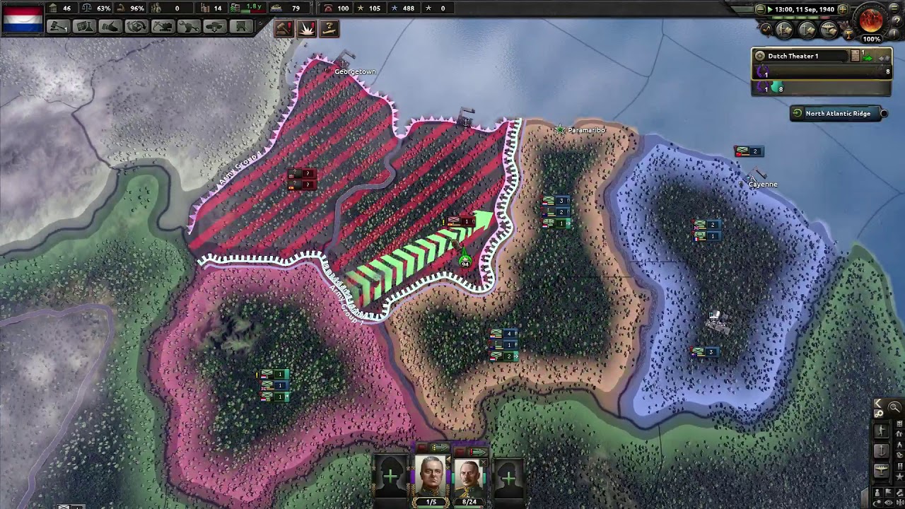 HoI4 Man the Guns - Netherlands Ep.7 Battle for Suriname - YouTube