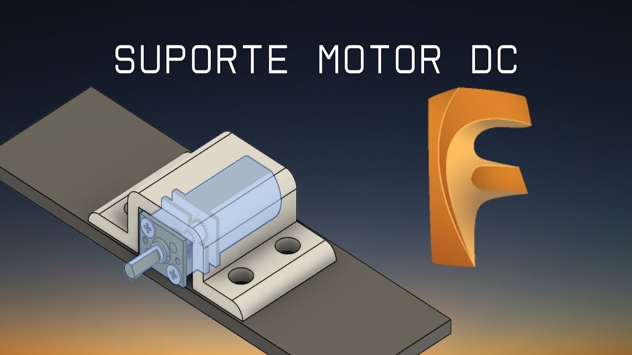 Aula 02 | Suporte Motor DC - Fusion 360 - YouTube