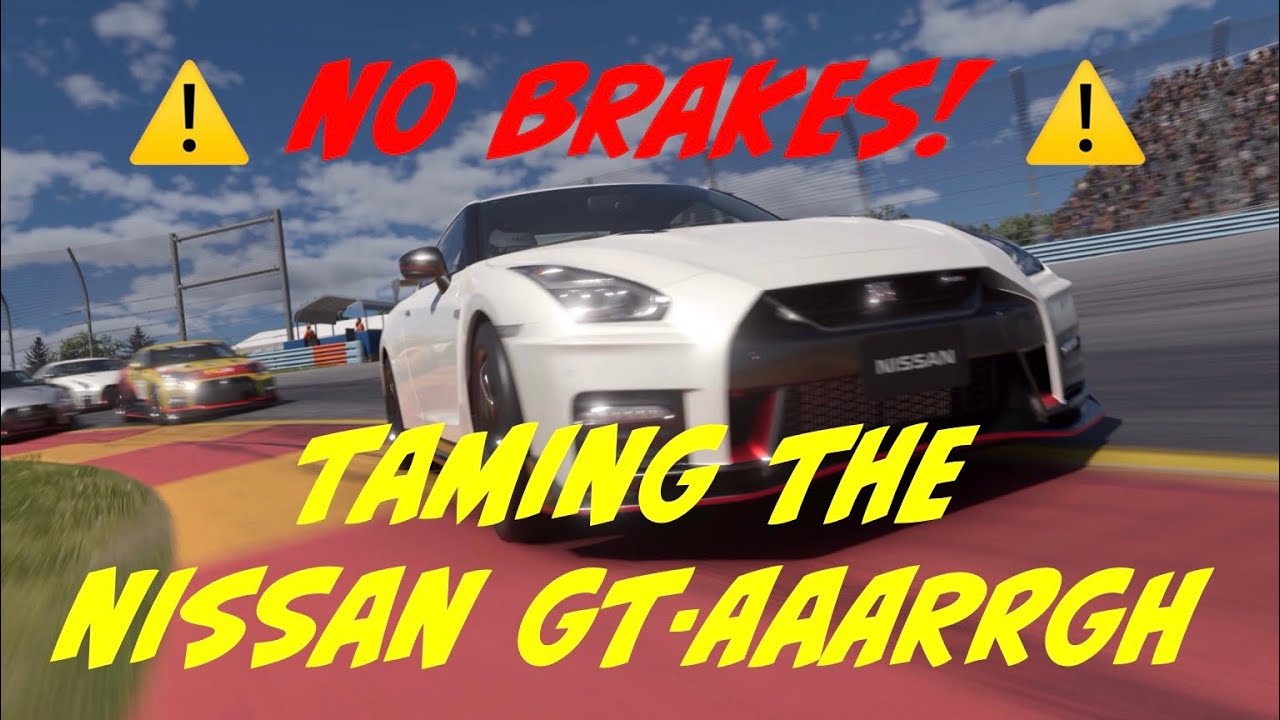 Gran Turismo 7 - Daily Race A - Taming the GT-R - NO BRAKES! ⚠️😬😆 - YouTube