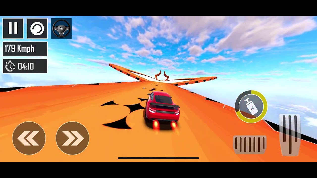 Car Stunt 2024 || Mega Ramp Car Stund || Racing game Driving Level 10 ...