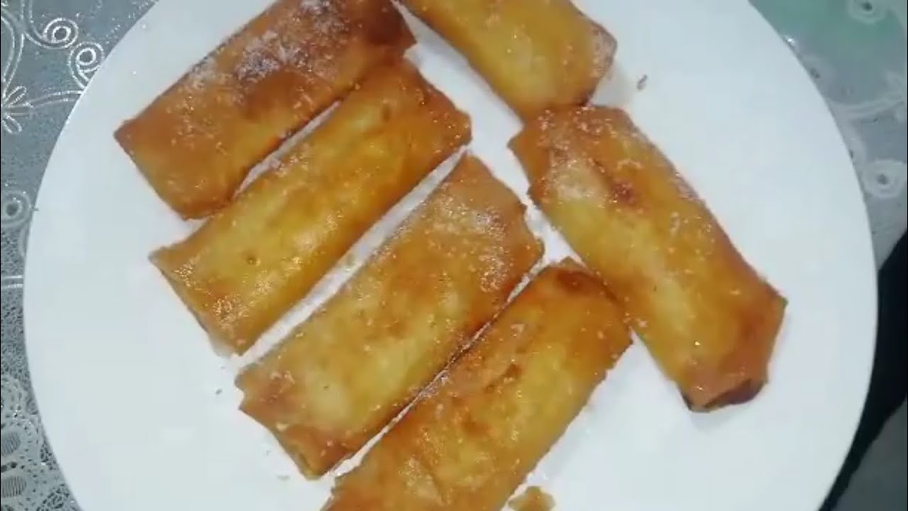 Paano gumawa ng saging turon - YouTube