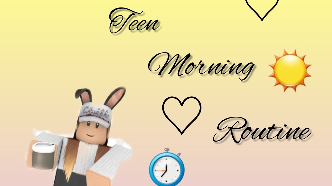 ♡Teen morning routine♡ - YouTube