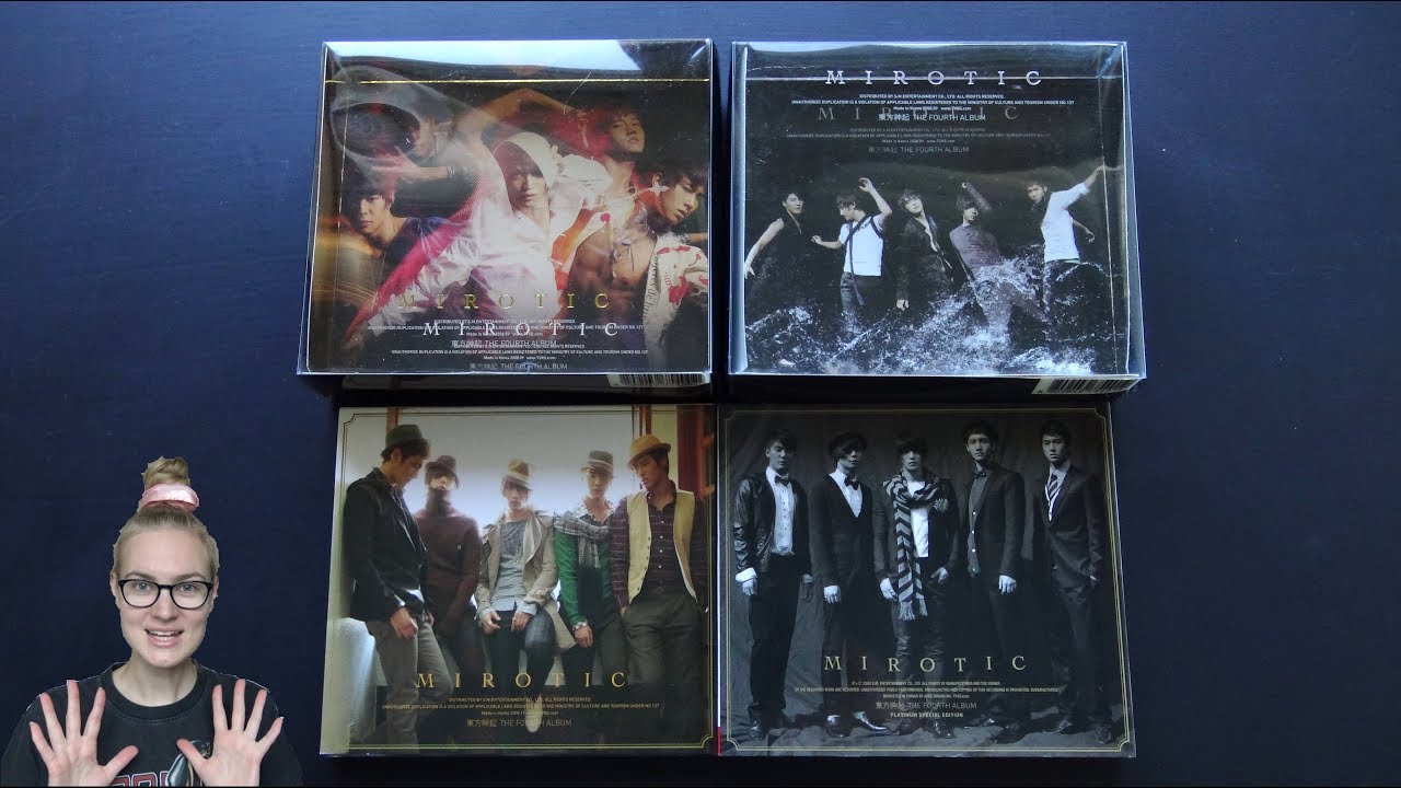 Unboxing TVXQ! 동방신기 4th Korean Studio Album Mirotic 주문 (All A, B, C & D ...