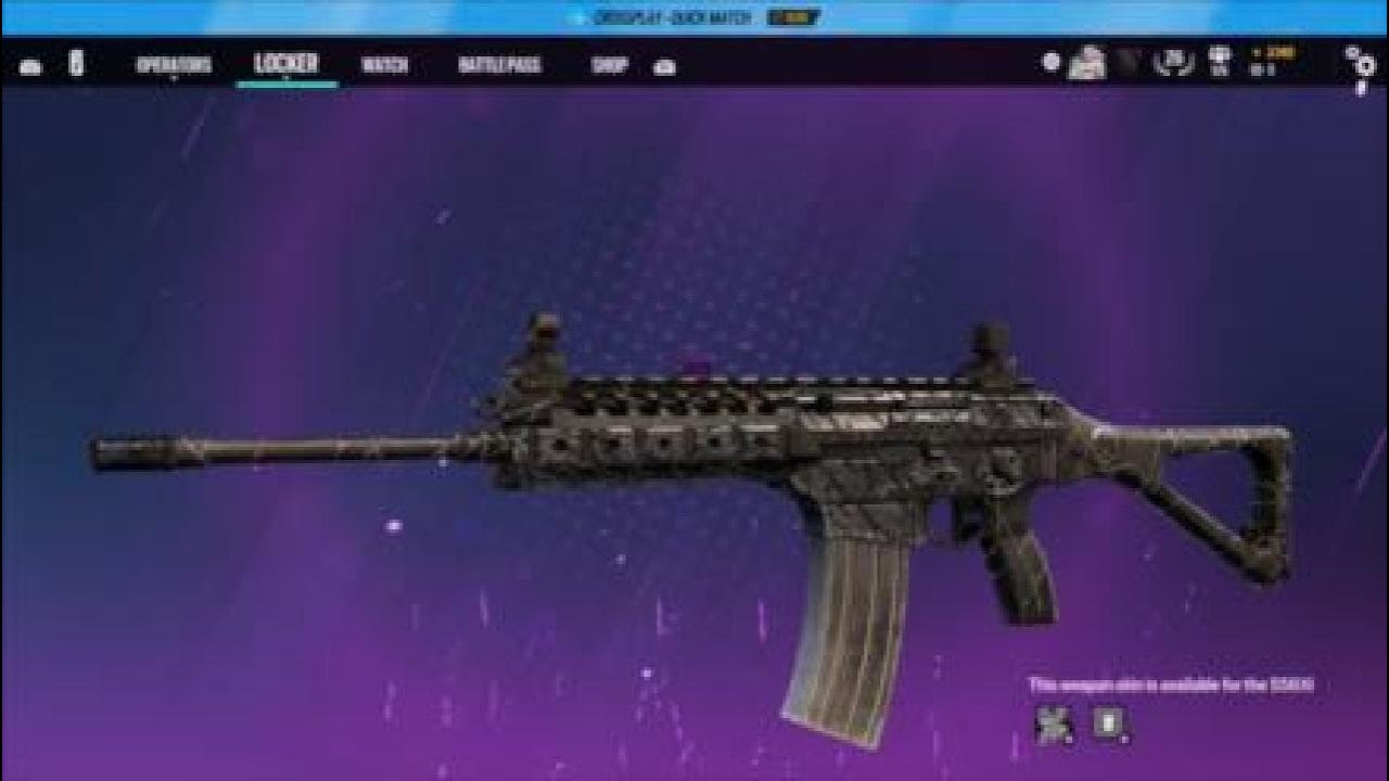3rd ever Purple in Siege - YouTube